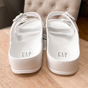 GAP Factory | Shoes | New Gap Buckle Slides Lightweight Rubber Womens ...